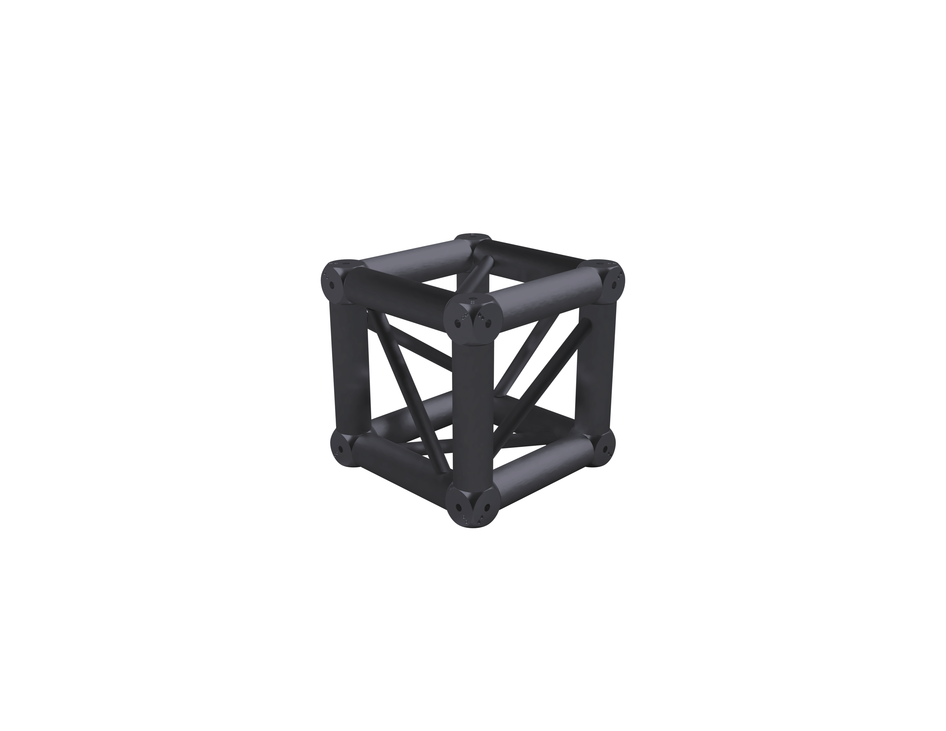 Eurotruss HD/FD34 Cornerblock, Schwarz RAL9005 Fine Structure Coating ...